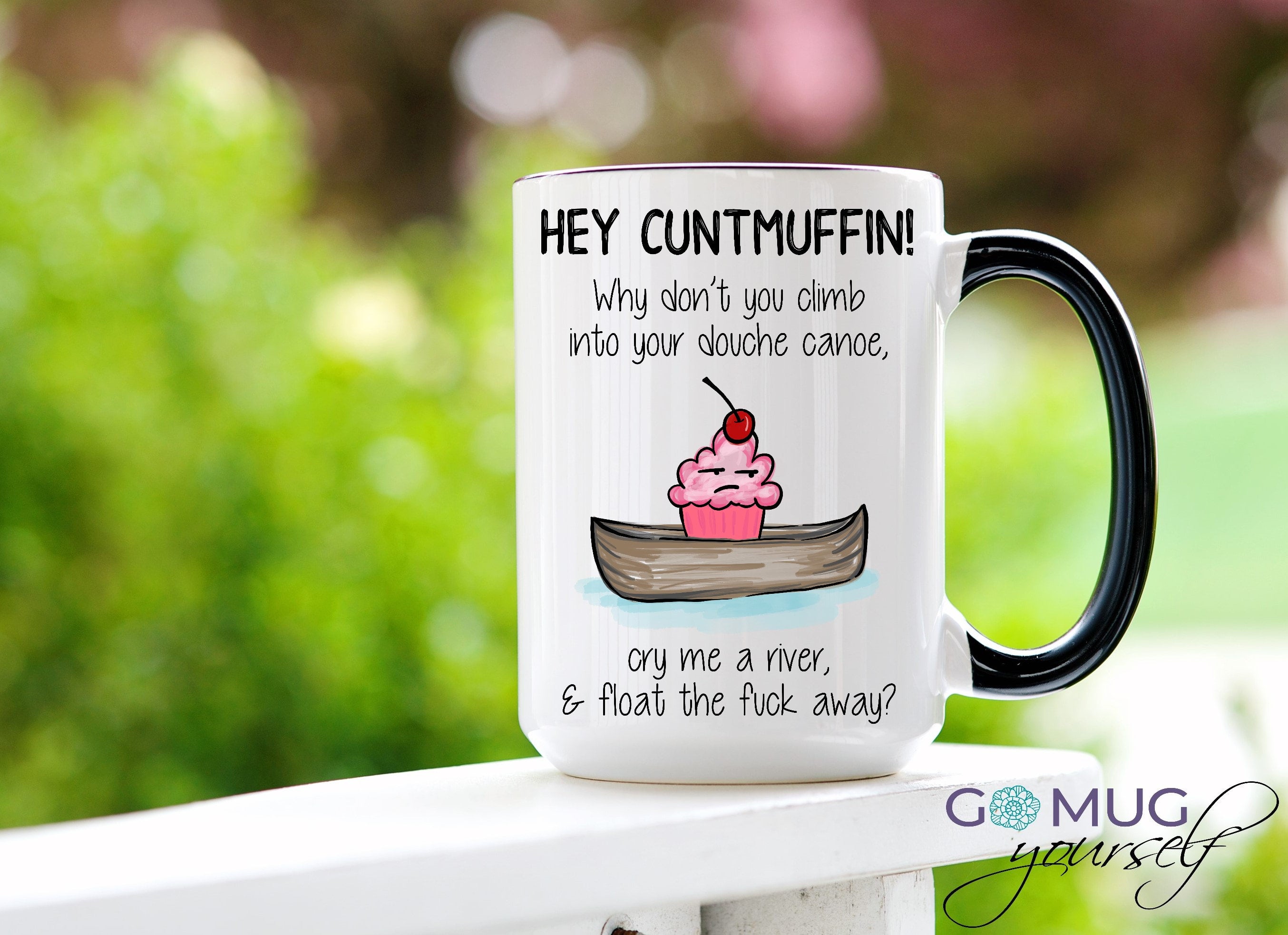 Hey Cuntmuffin! Why don't you climb into your douche canoe, cry me a river, & float the fuck ...